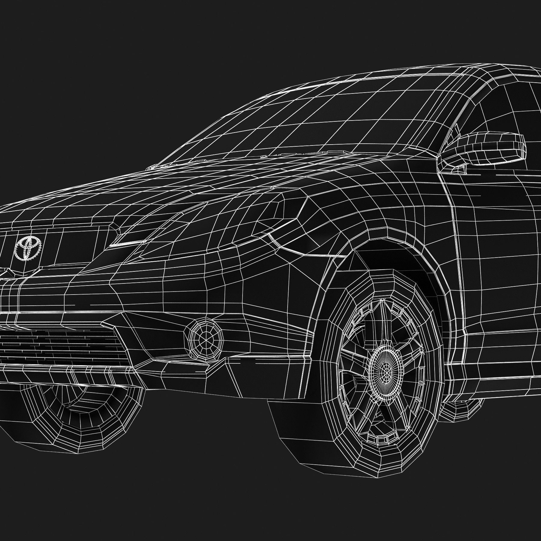 Toyota Matrix 3D model | CGTrader