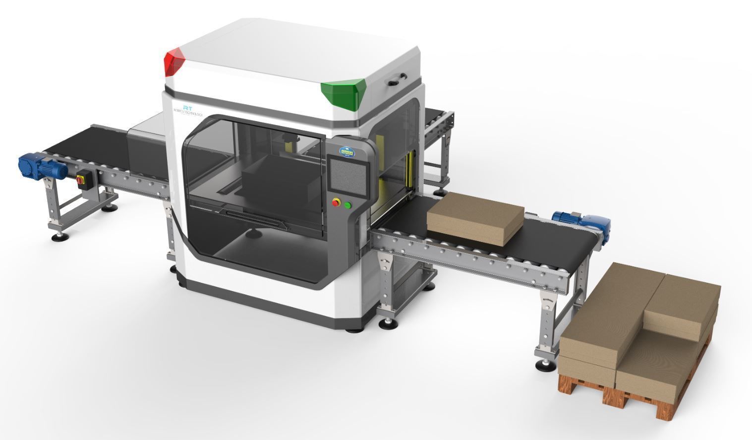 Industrial Unpacking Machine Concept 3D model | CGTrader