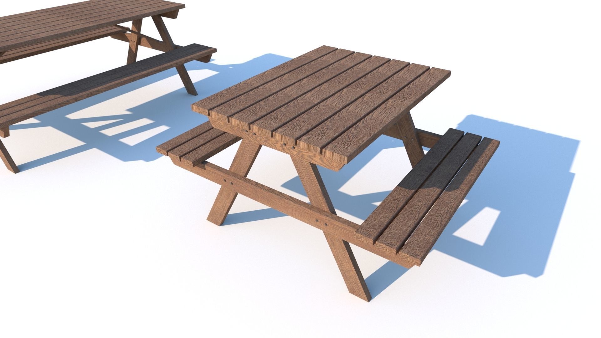 PICNIC TABLE free VR / AR / low-poly 3D model | CGTrader