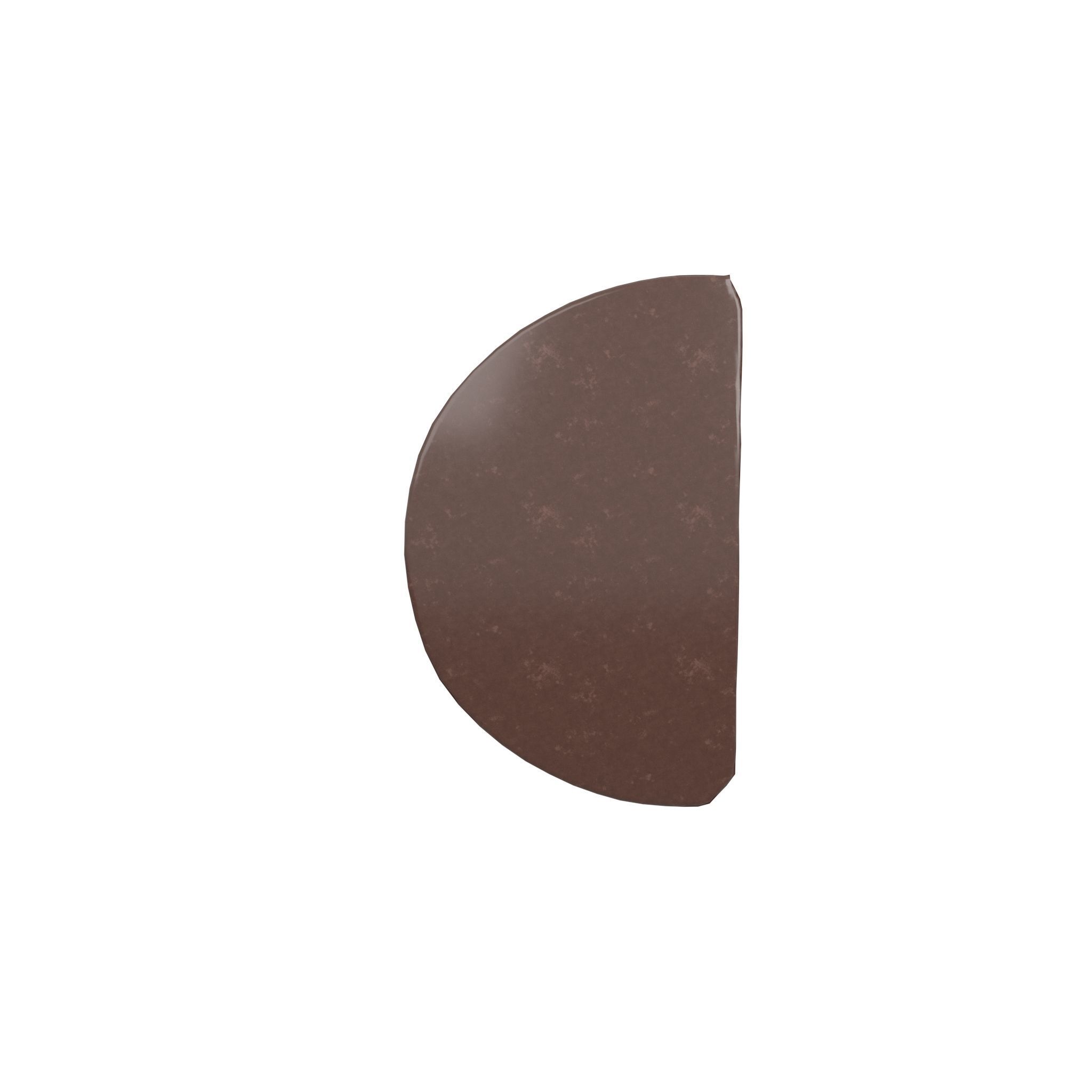 3D model Semicircle Chocolate v2 001 VR / AR / low-poly | CGTrader