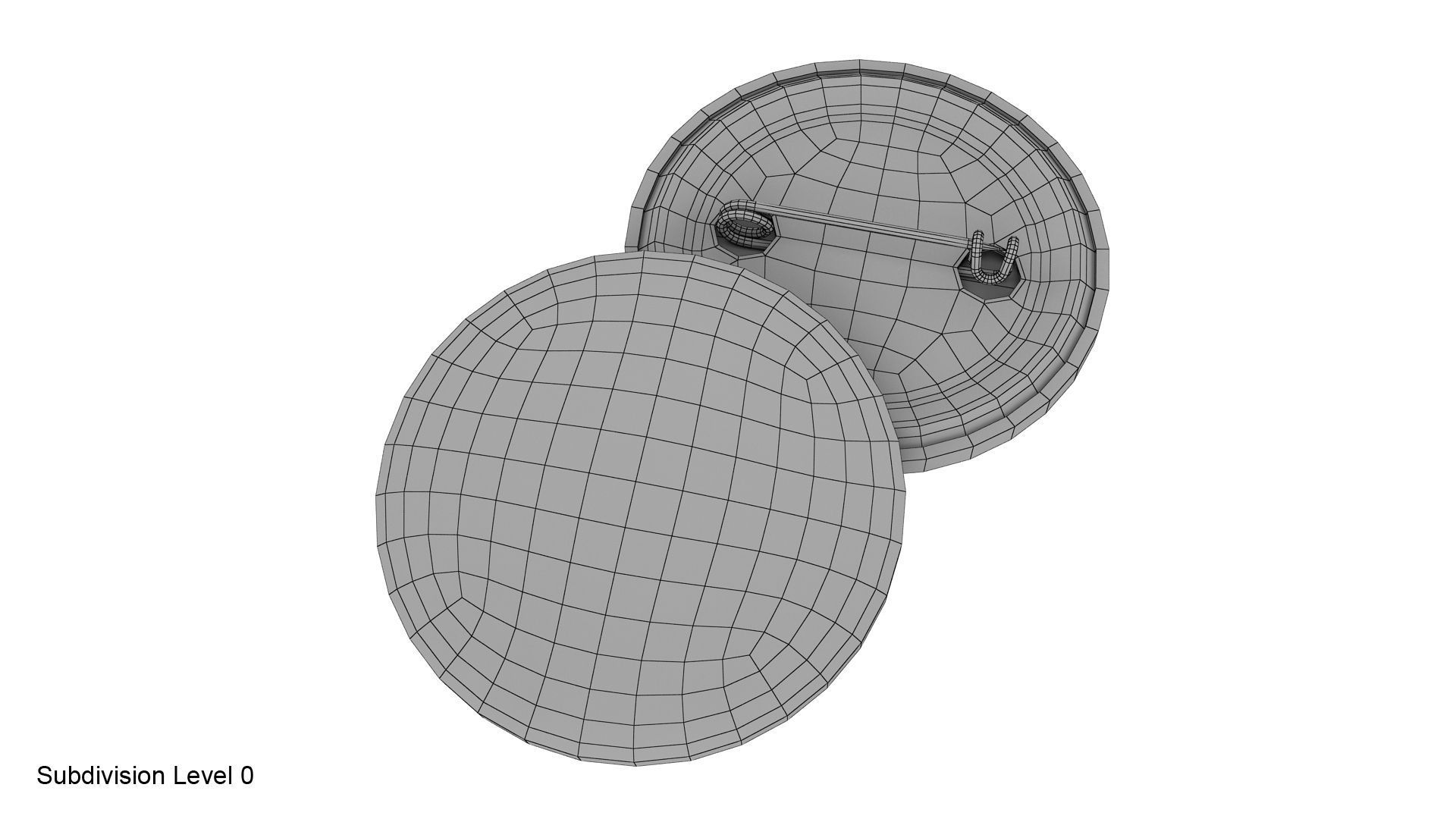 Badge Pin 3D model | CGTrader