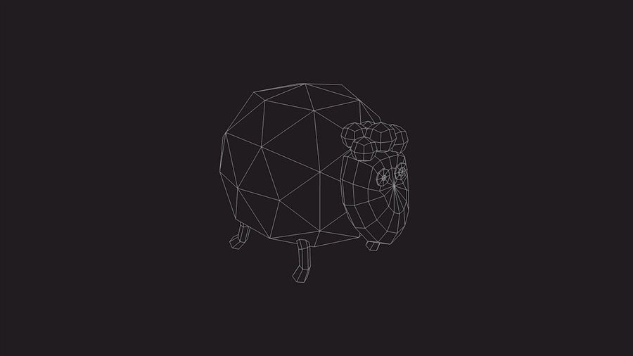 3D model Low Poly Sheep VR / AR / low-poly | CGTrader
