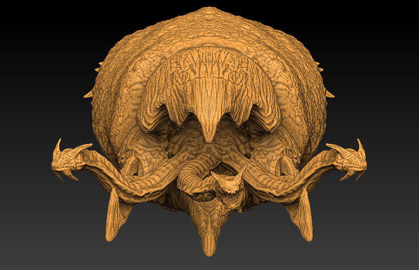 Tremors Graboid 3D model | CGTrader