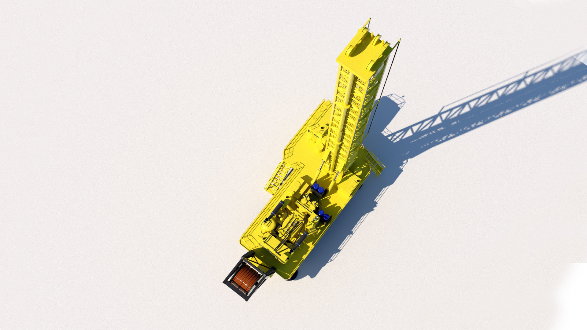 Drilling Machine 3D model 3D model | CGTrader