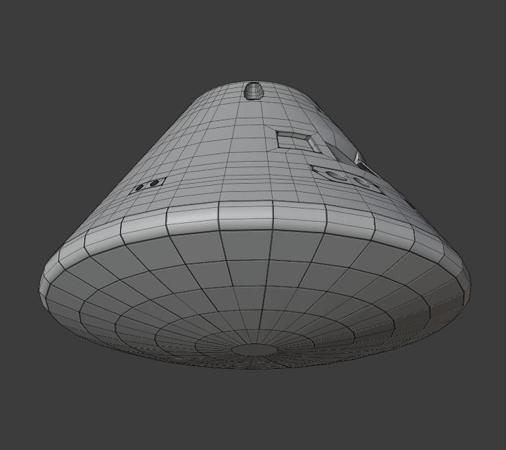 Orion Capsule 3D model | CGTrader