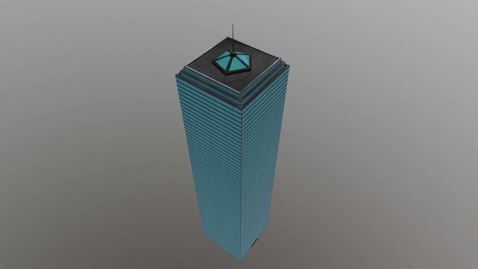 3D model 64 Storey Skyscraper VR / AR / low-poly | CGTrader