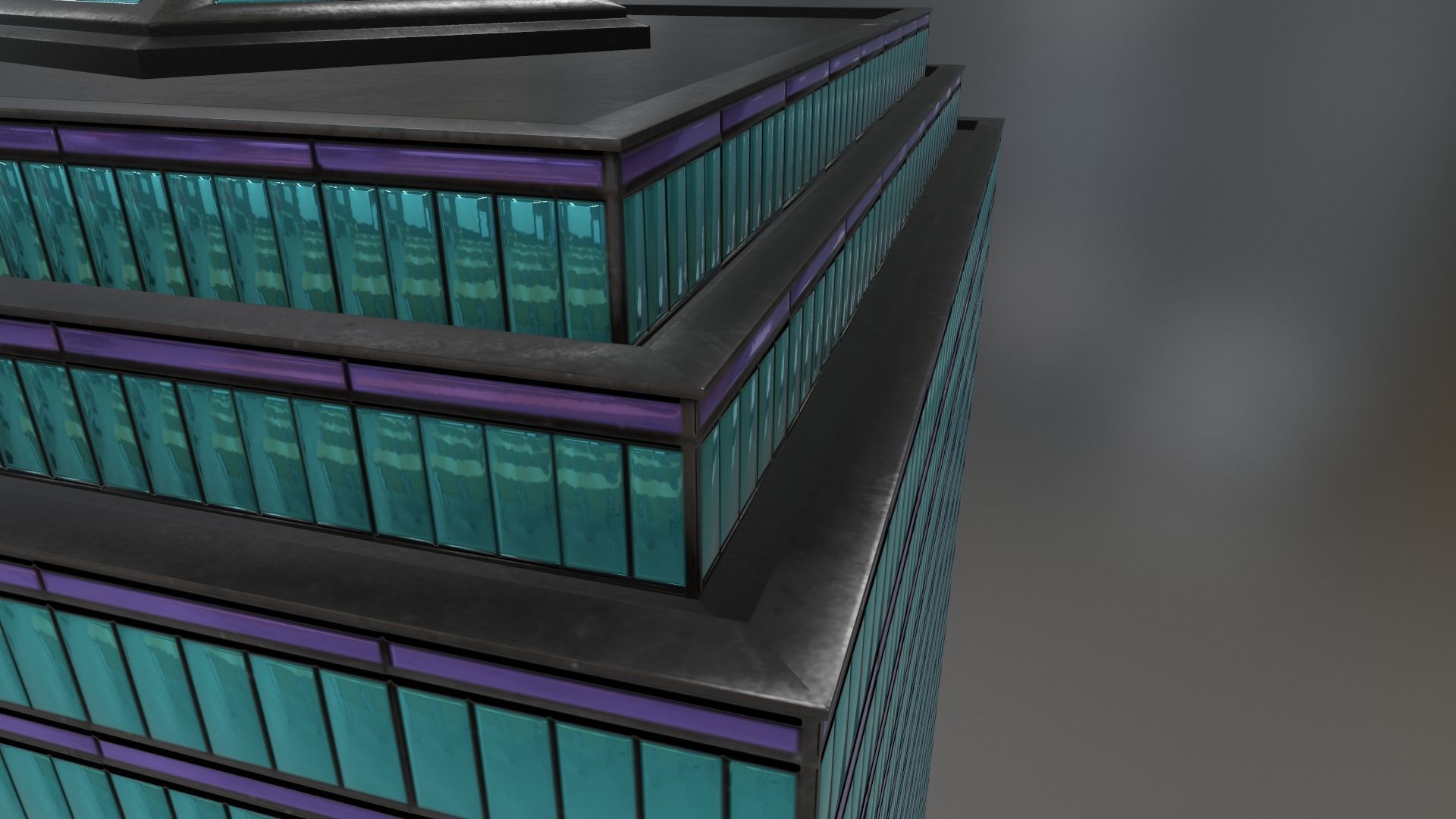 3D model 64 Storey Skyscraper VR / AR / low-poly | CGTrader