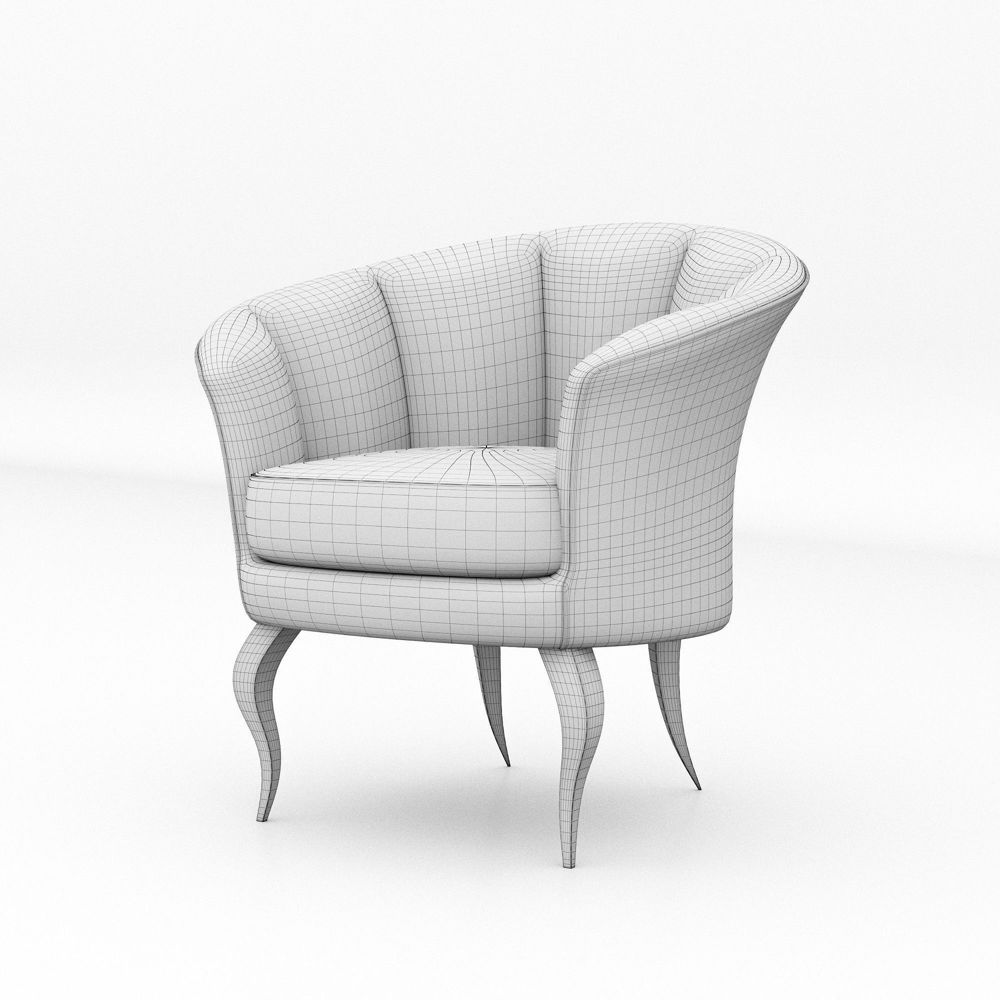 Besame Chair by Koket 3D model | CGTrader