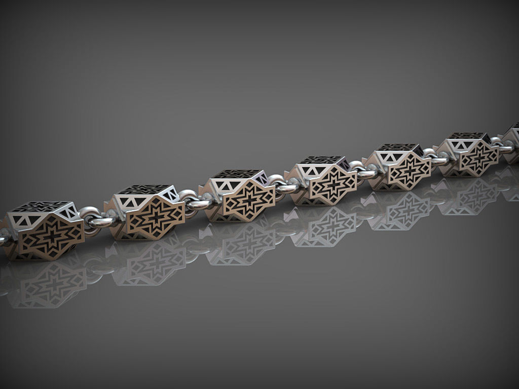 Chain link 182 3D model 3D printable | CGTrader