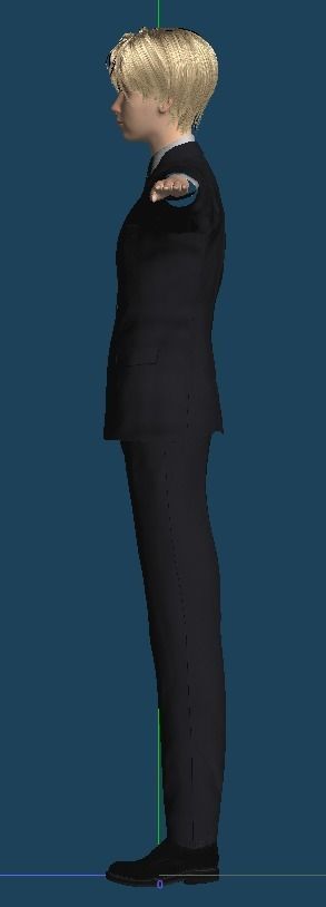 Unity Humanoid Model Male 010 free 3D model animated rigged | CGTrader