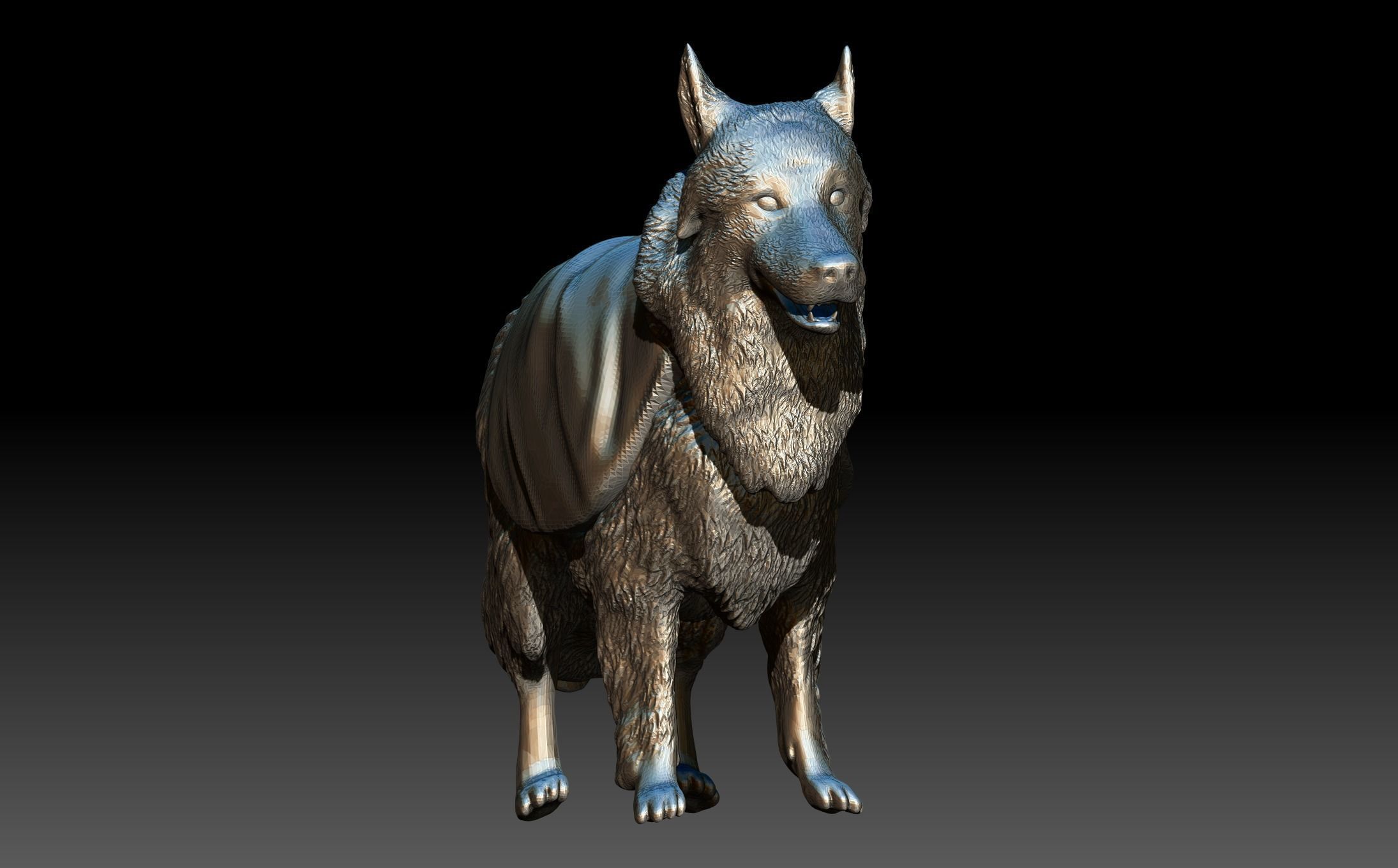 Texas AM University Reveille Dog 3D model 3D printable | CGTrader