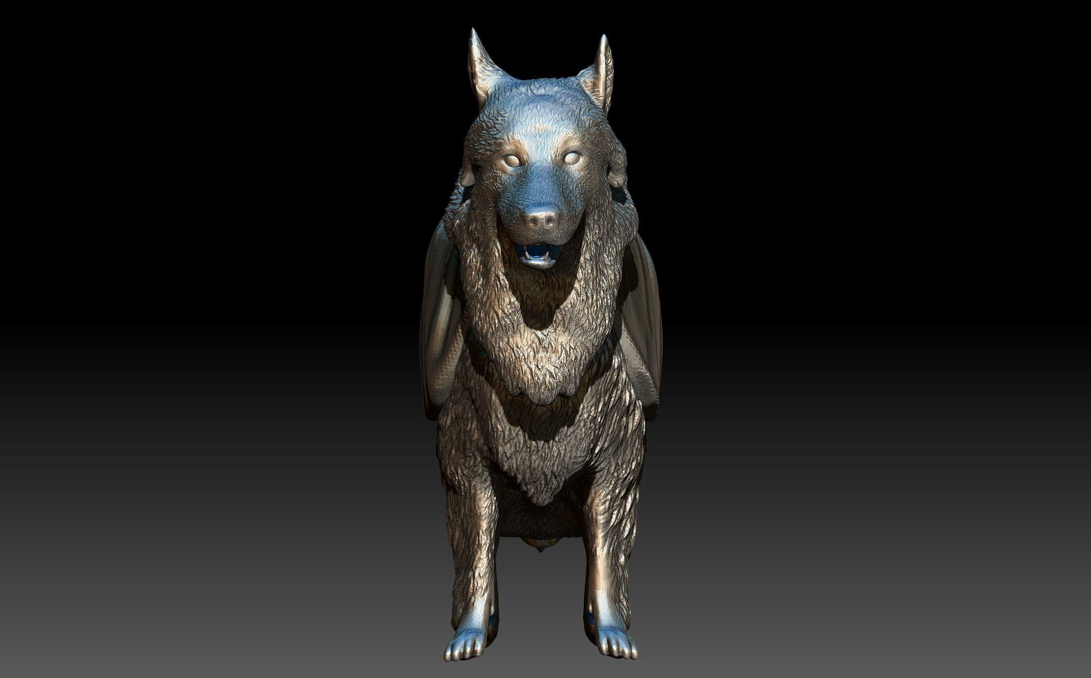 Texas AM University Reveille Dog 3D model 3D printable | CGTrader