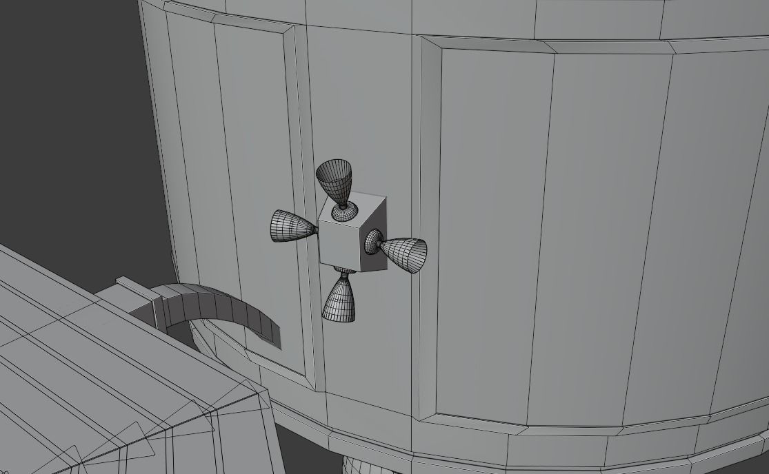 3D model Crew Exploration Vehicle Space Capsule CEV VR / AR / low-poly ...