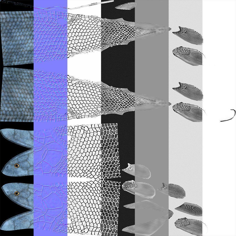 3D model Extinct fishes VR / AR / low-poly | CGTrader