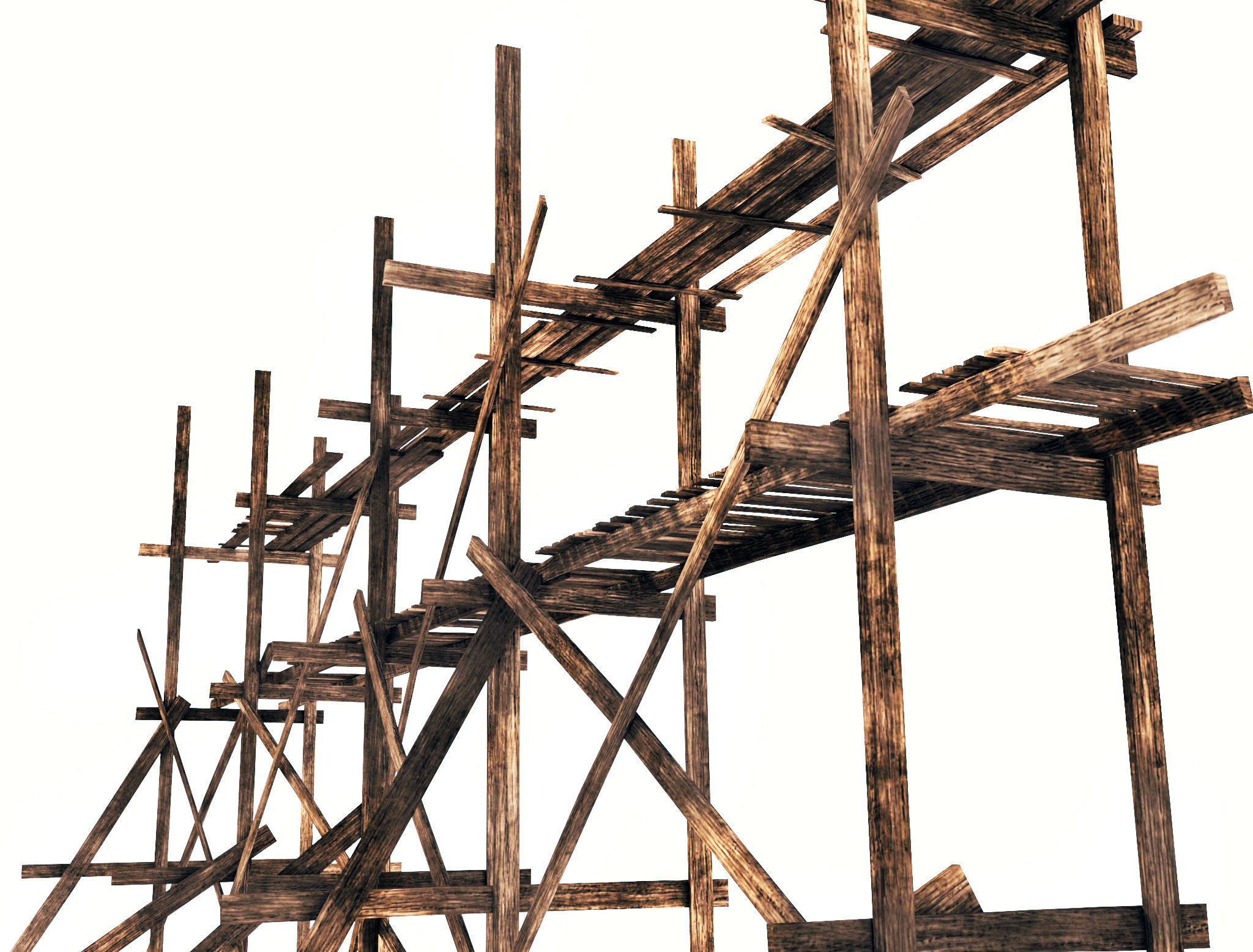 Large scaffolding 3D model | CGTrader
