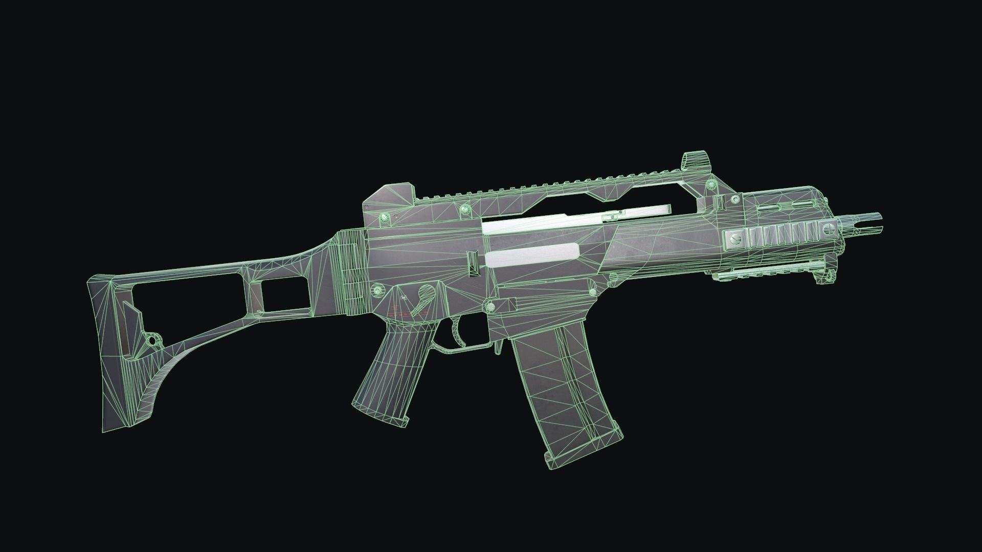 3D model G36c Assault Rifle VR / AR / low-poly | CGTrader
