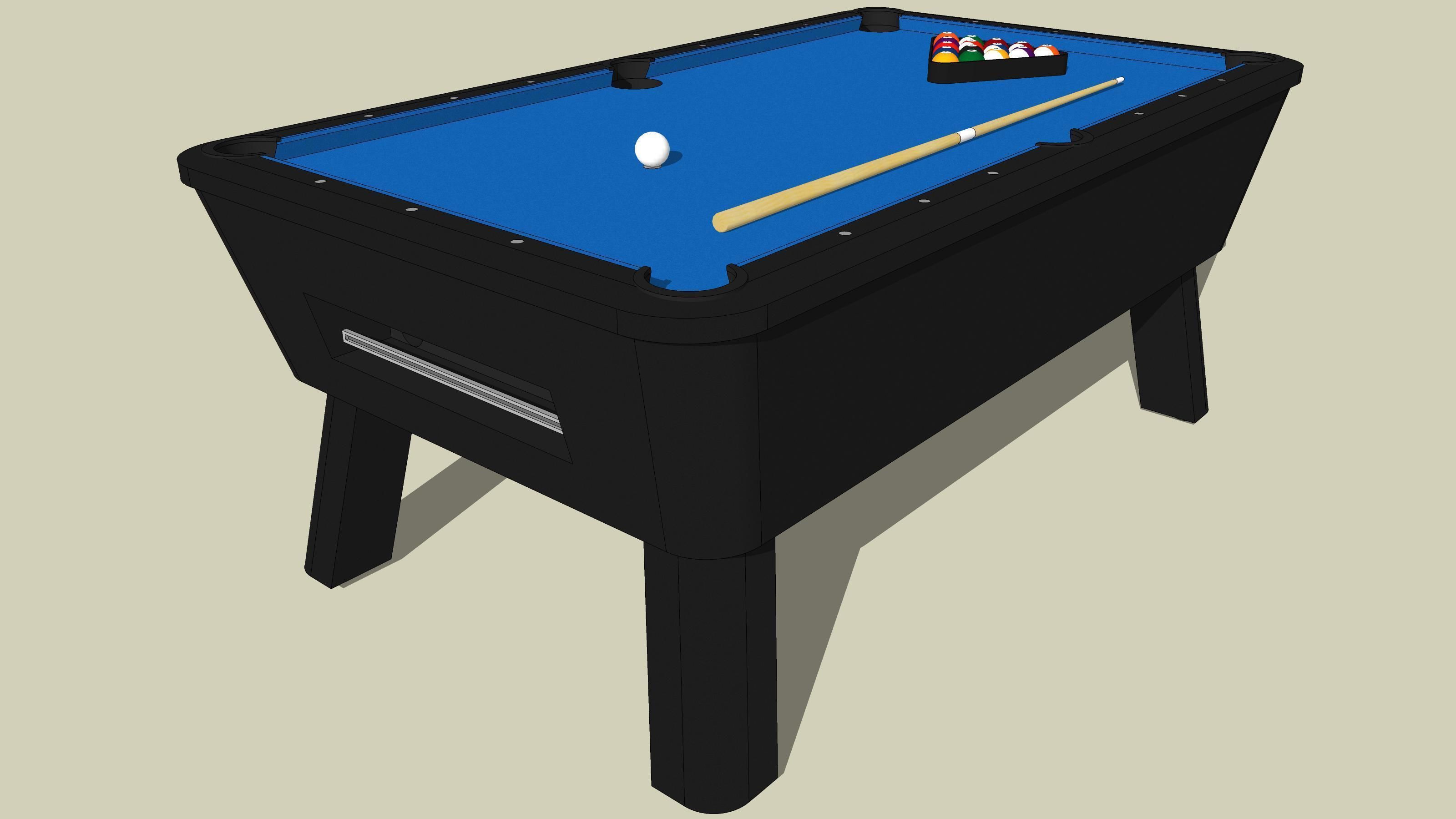 Billiards - Pool Table Set 3D model | CGTrader