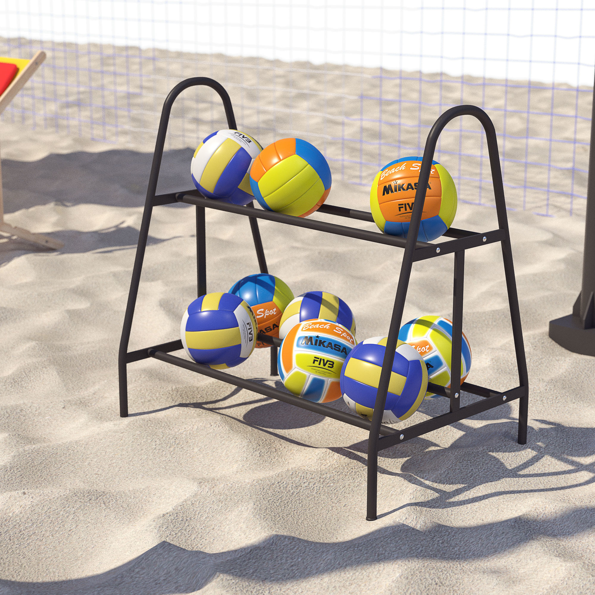Volleyball court 3D model | CGTrader