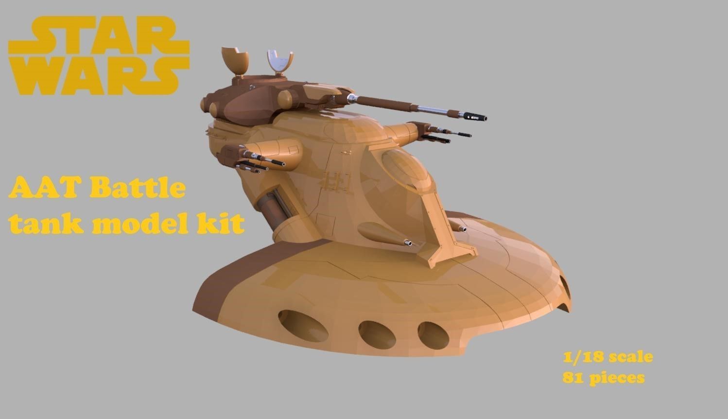 3D print model Star Wars AAT ASSAULT TANK one | CGTrader