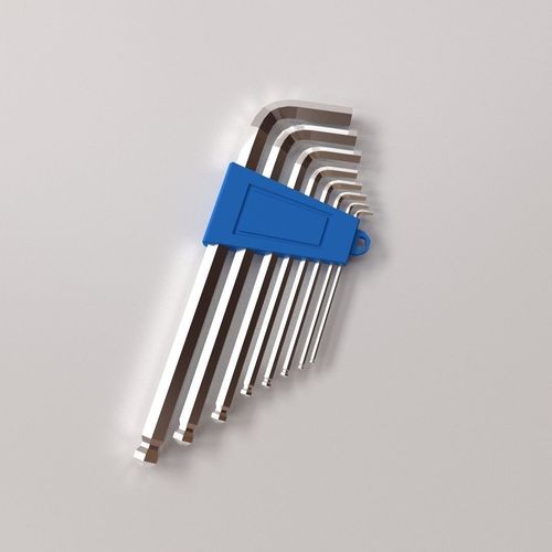Hex Key 3D model | CGTrader