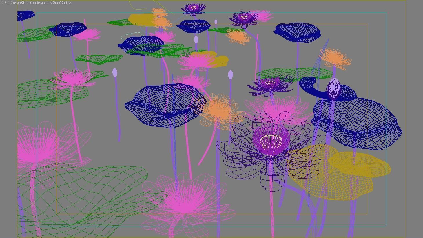 X-ray Lotus animation 3D model animated | CGTrader