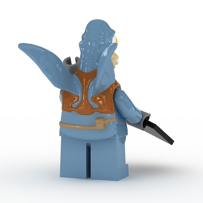 LEGO Minfigure Watto 3D model | CGTrader