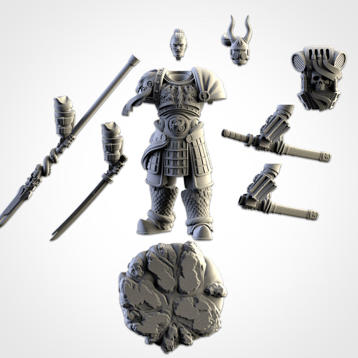 Genghis Khan 3D model 3D printable | CGTrader