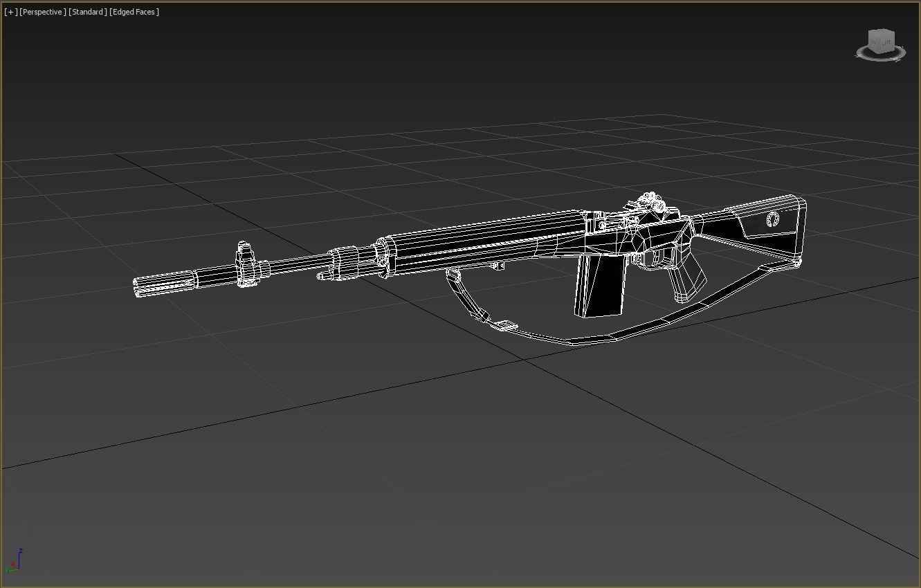 3D model M14 Rifle VR / AR / low-poly | CGTrader