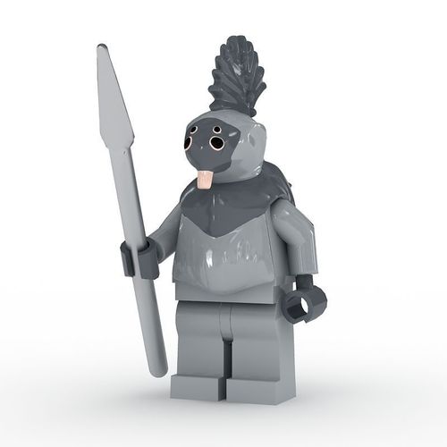 LEGO Minfigure Thi Sen 3D model | CGTrader