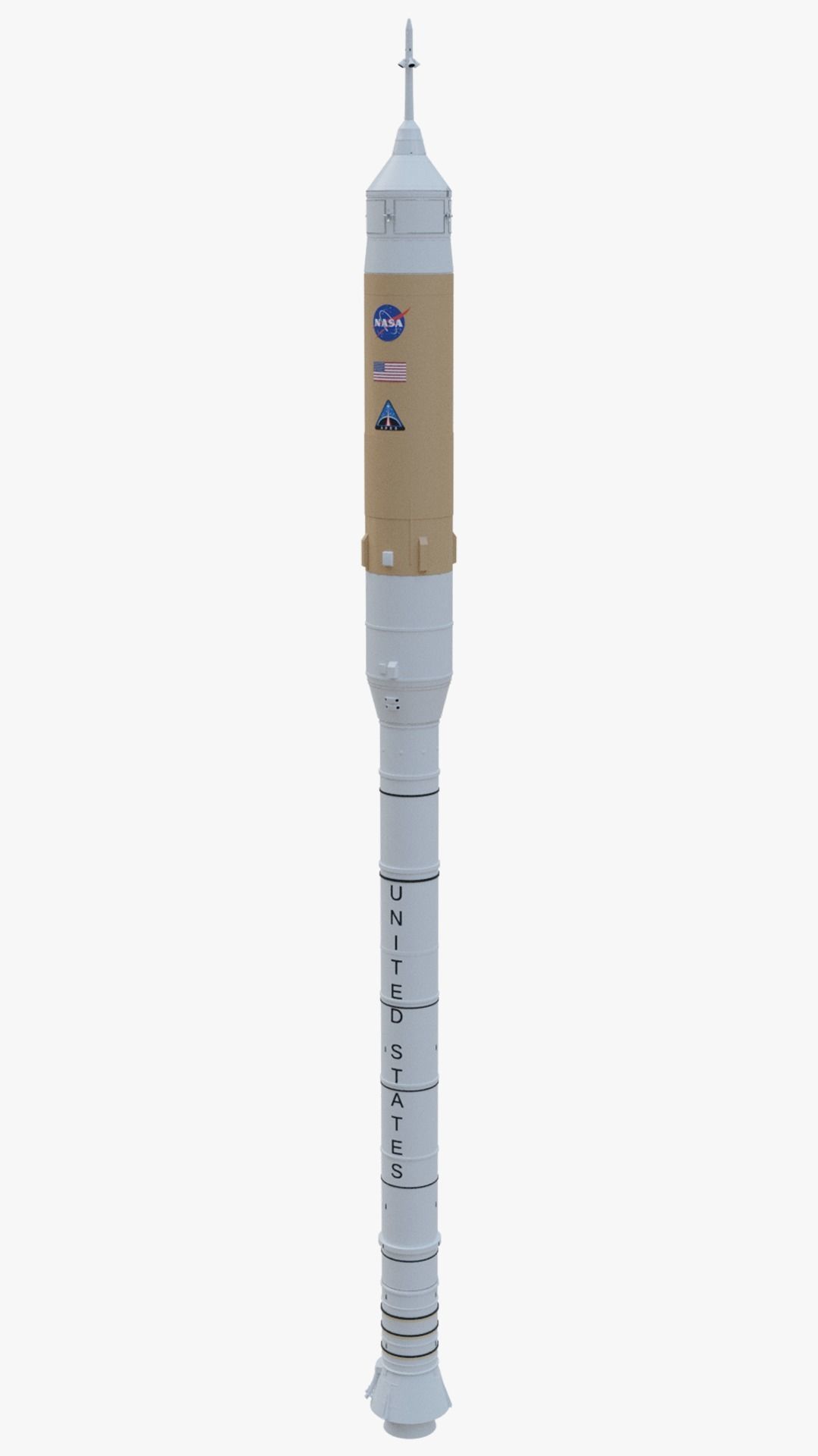 3D model Ares 1 NASA Rocket VR / AR / low-poly | CGTrader