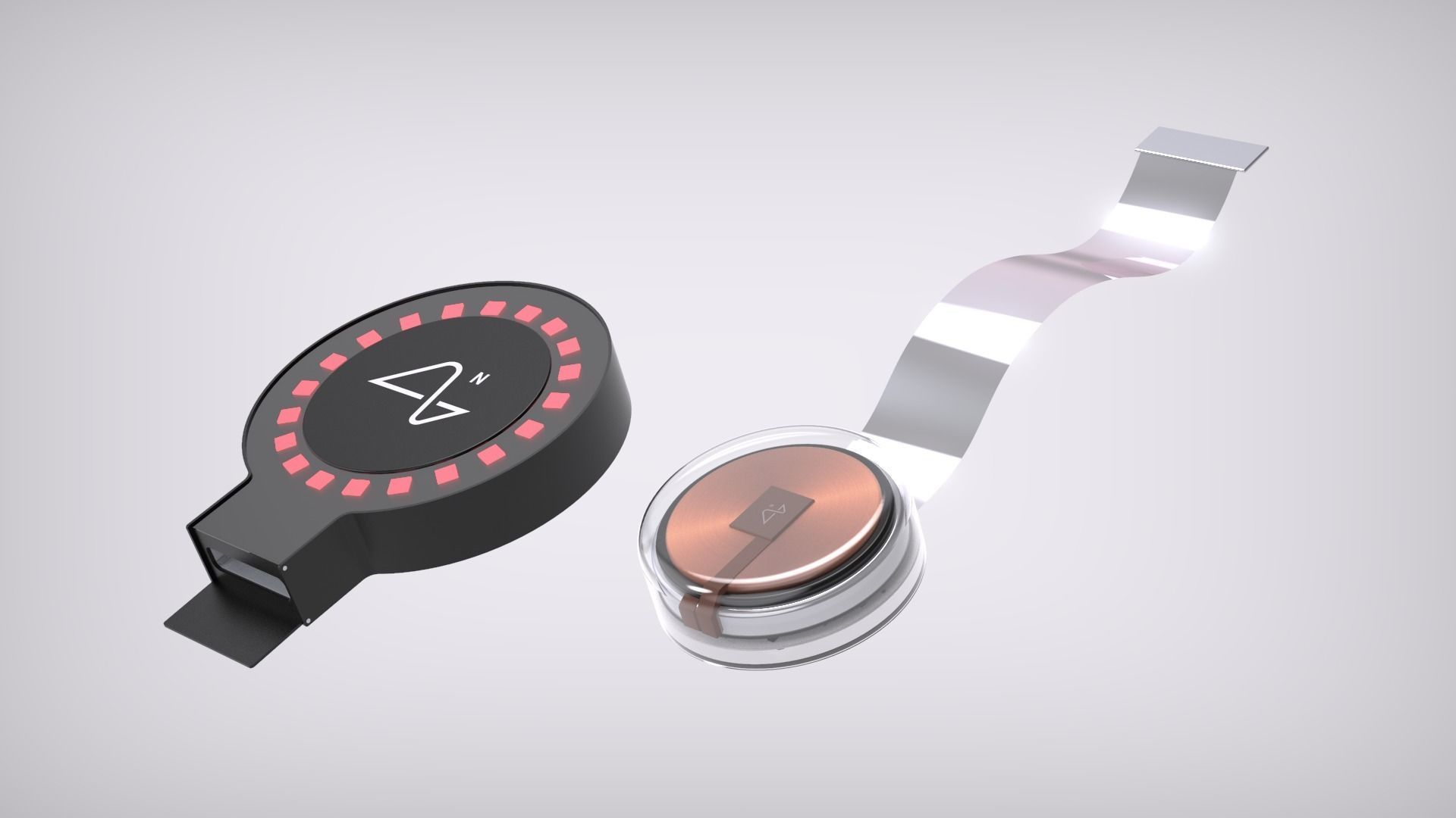 Neuralink with Charger 3D model | CGTrader