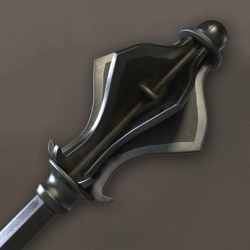 Medieval Flanged Mace
