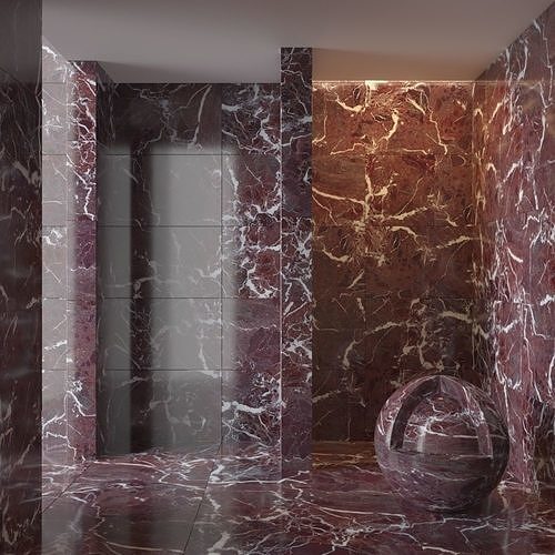 Marble wall 194 3D model | CGTrader