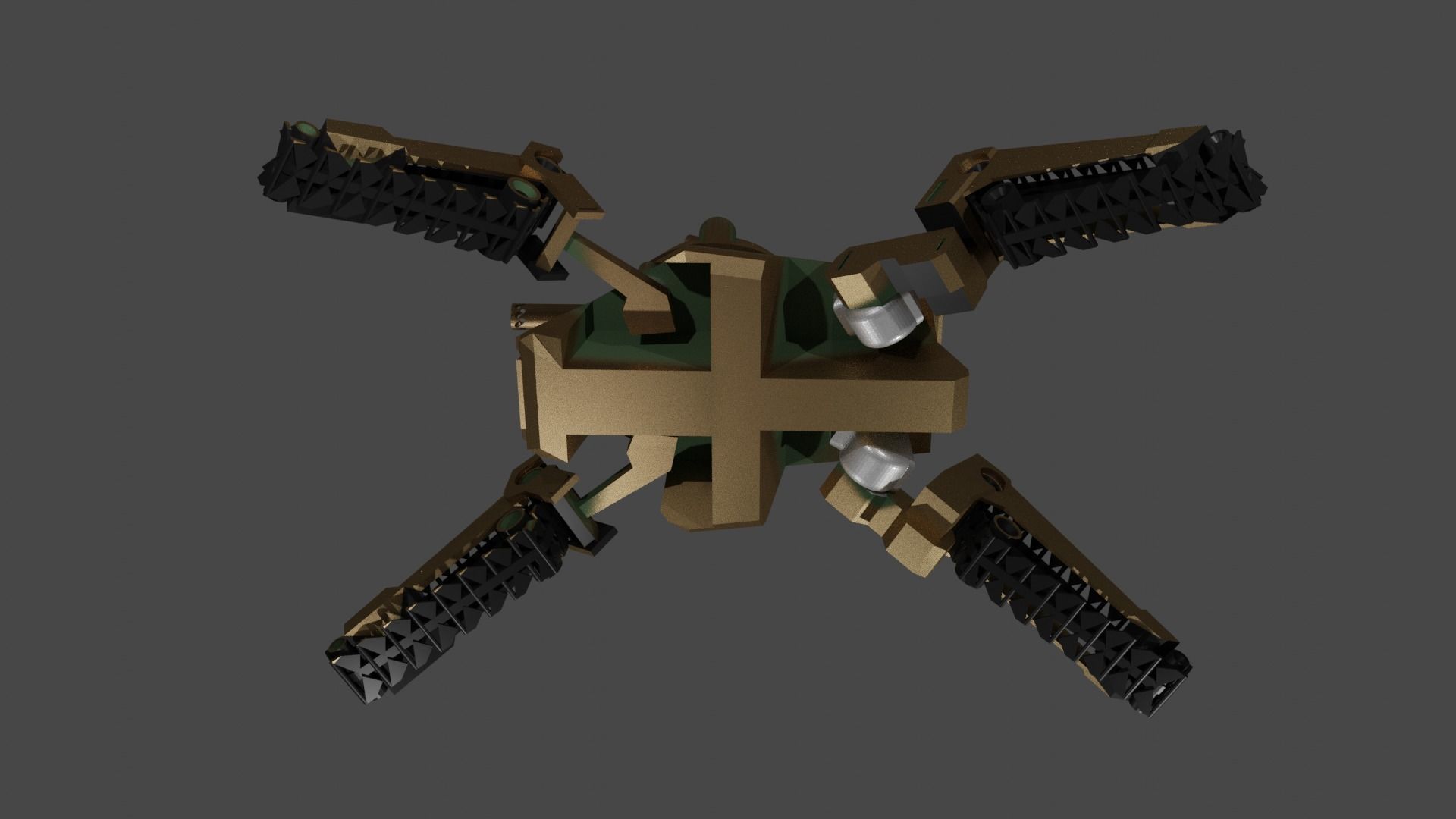 CRAB tank 3D model 3D printable | CGTrader