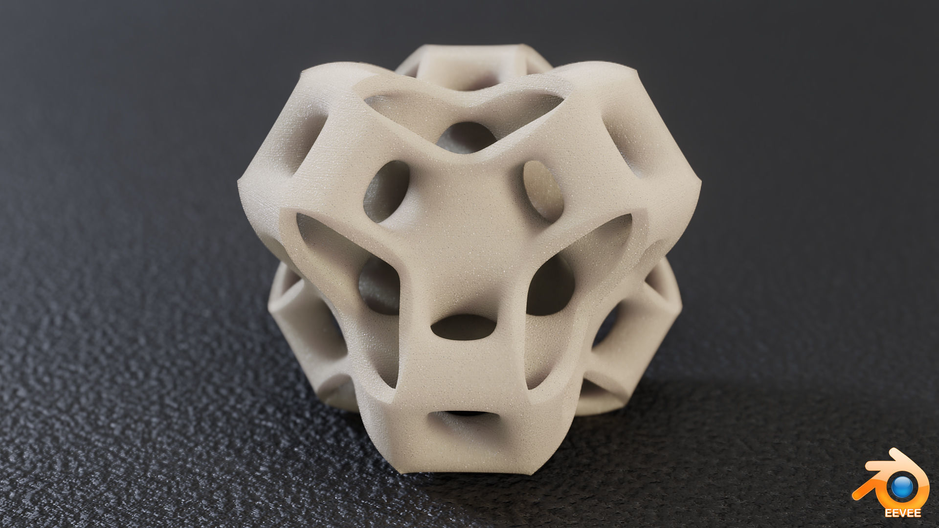Cubic Gyroid Sculpture 3D model 3D printable | CGTrader