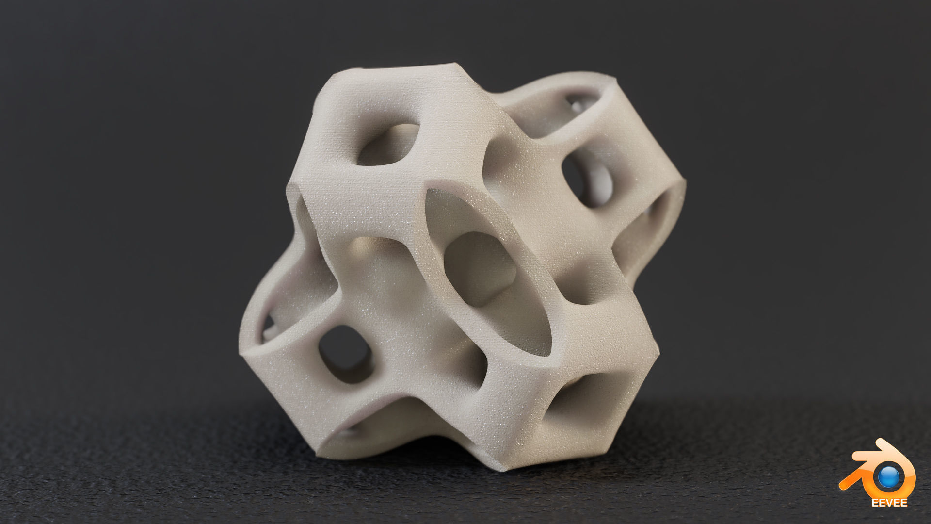 Cubic Gyroid Sculpture 3D model 3D printable | CGTrader