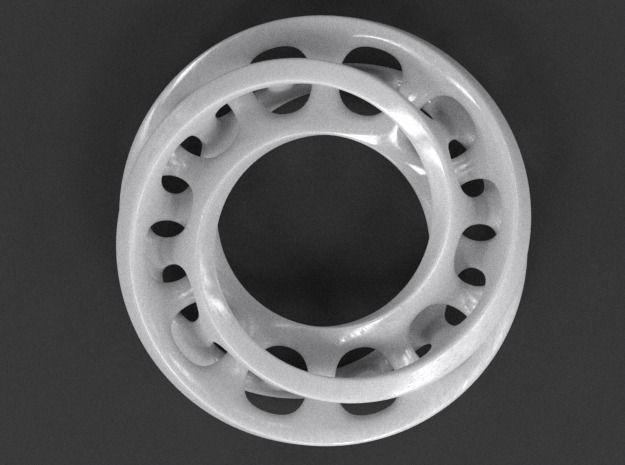 Interlocked Mobius Ladder 3D model 3D printable | CGTrader