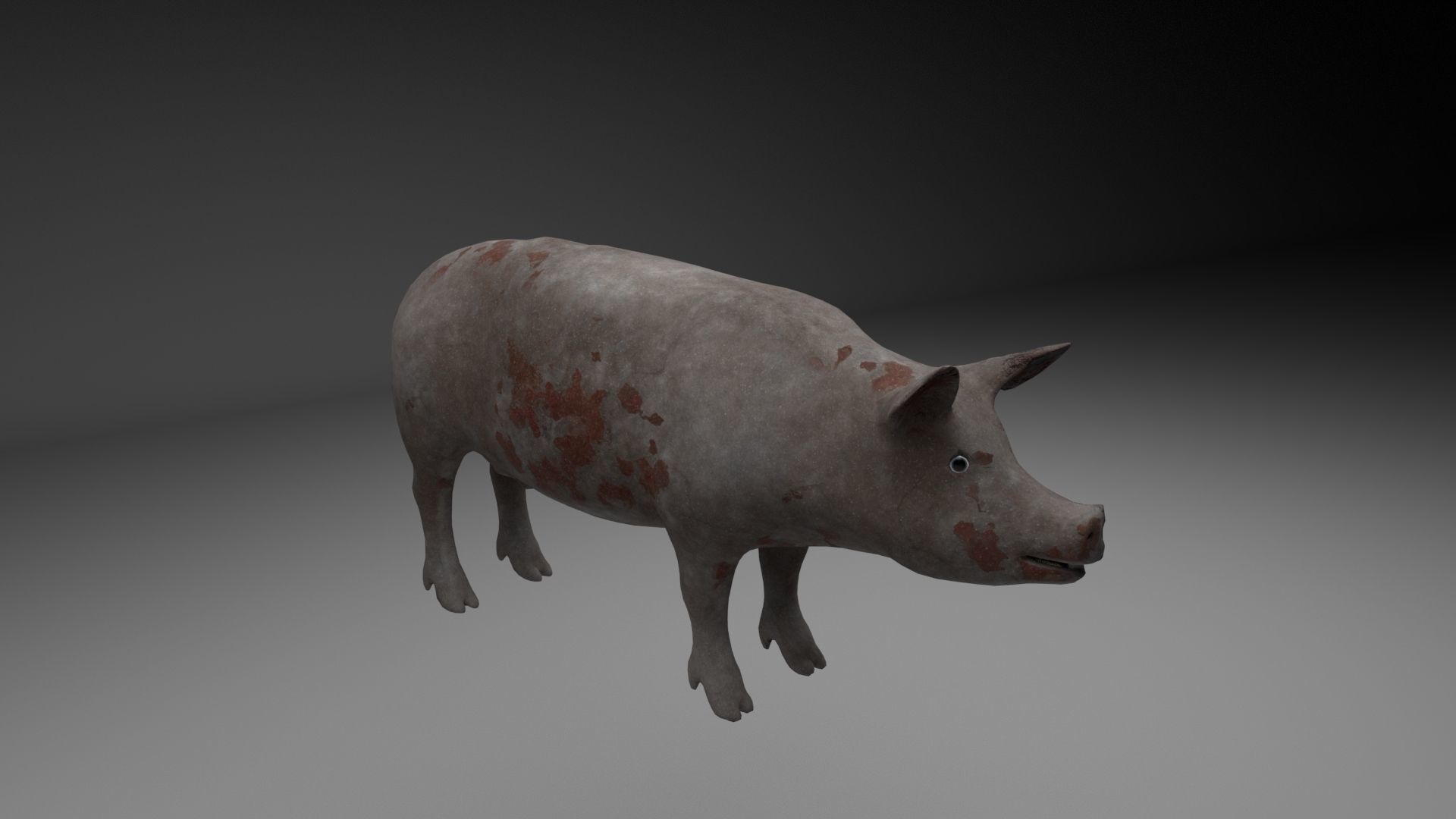 3D model Zombie pig with 2 texture map 4k VR / AR / low-poly | CGTrader