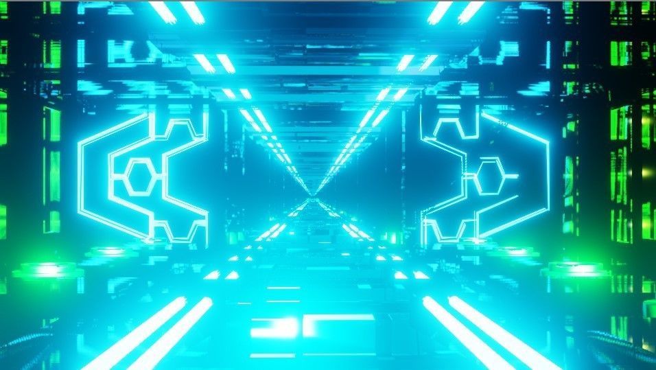 Sci Fi Scene free VR / AR / low-poly 3D model | CGTrader