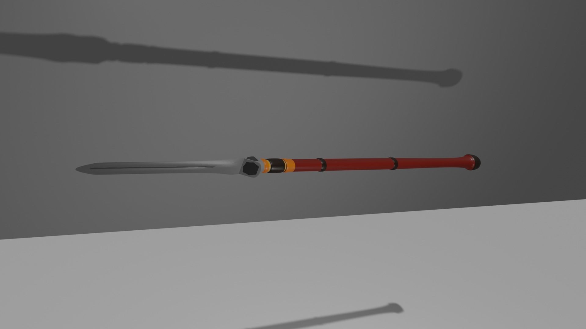 3D model Yari - ninja weapon | CGTrader
