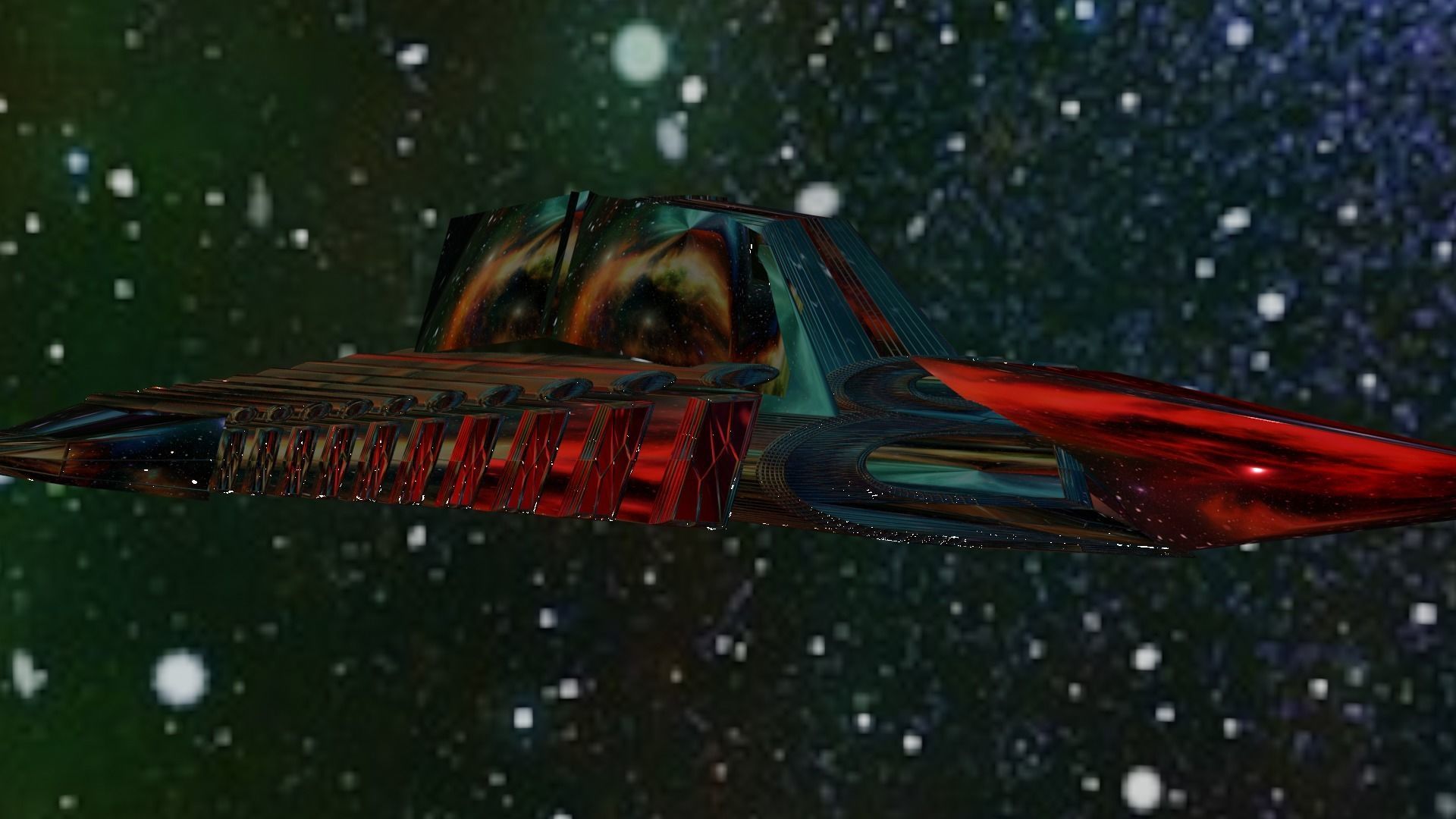 space ship free 3D model animated | CGTrader