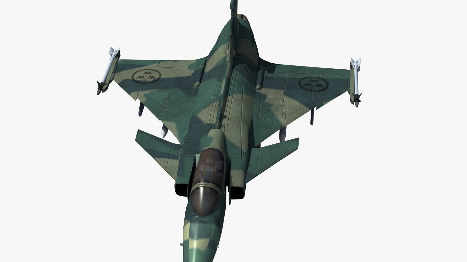 Gripen JAS39 3D model | CGTrader