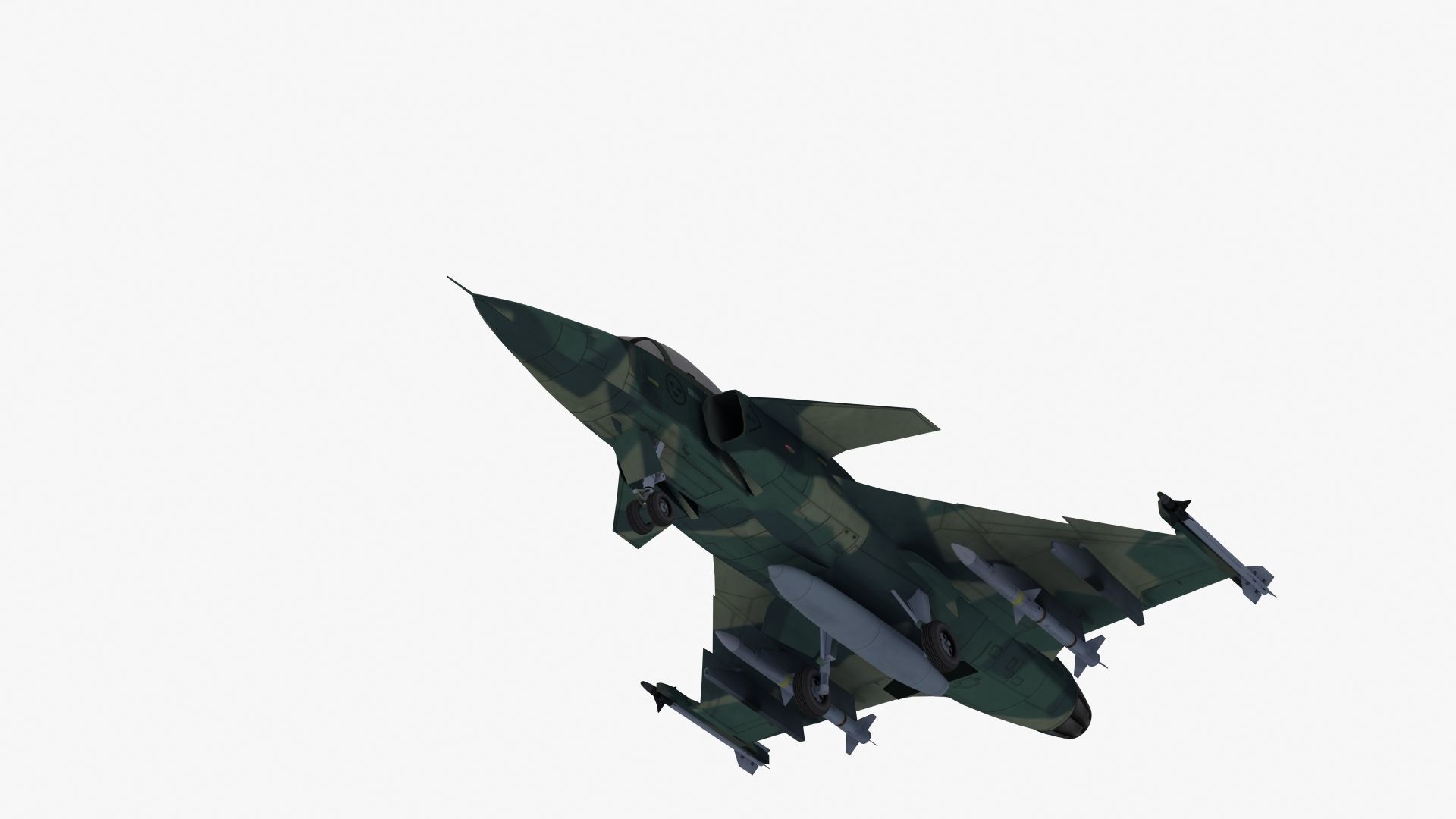 Gripen JAS39 3D model | CGTrader