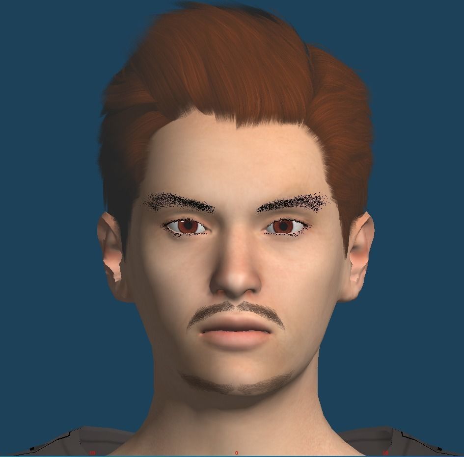 Unity Humanoid Model Male 011 free 3D model animated rigged | CGTrader