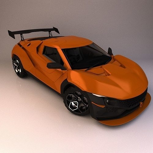Tata Racemo concept 3D model | CGTrader