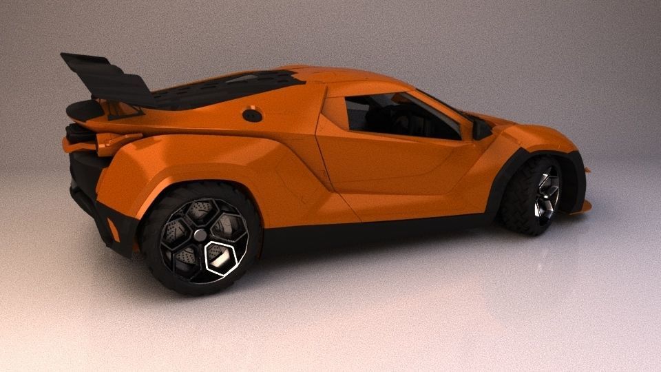 Tata Racemo concept 3D model | CGTrader