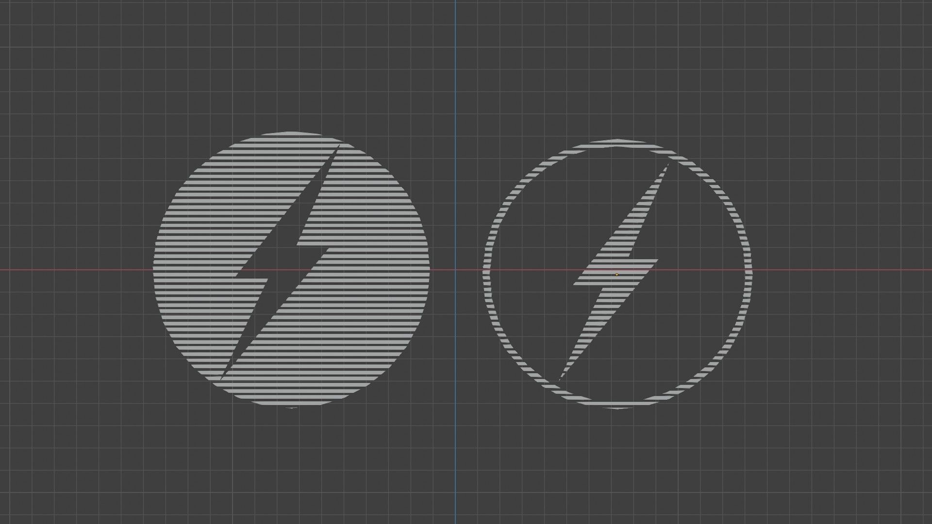 3D model Low poly lightning symbol VR / AR / low-poly | CGTrader