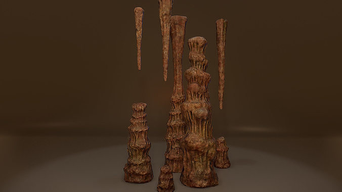 Stalagmite 3D model | CGTrader