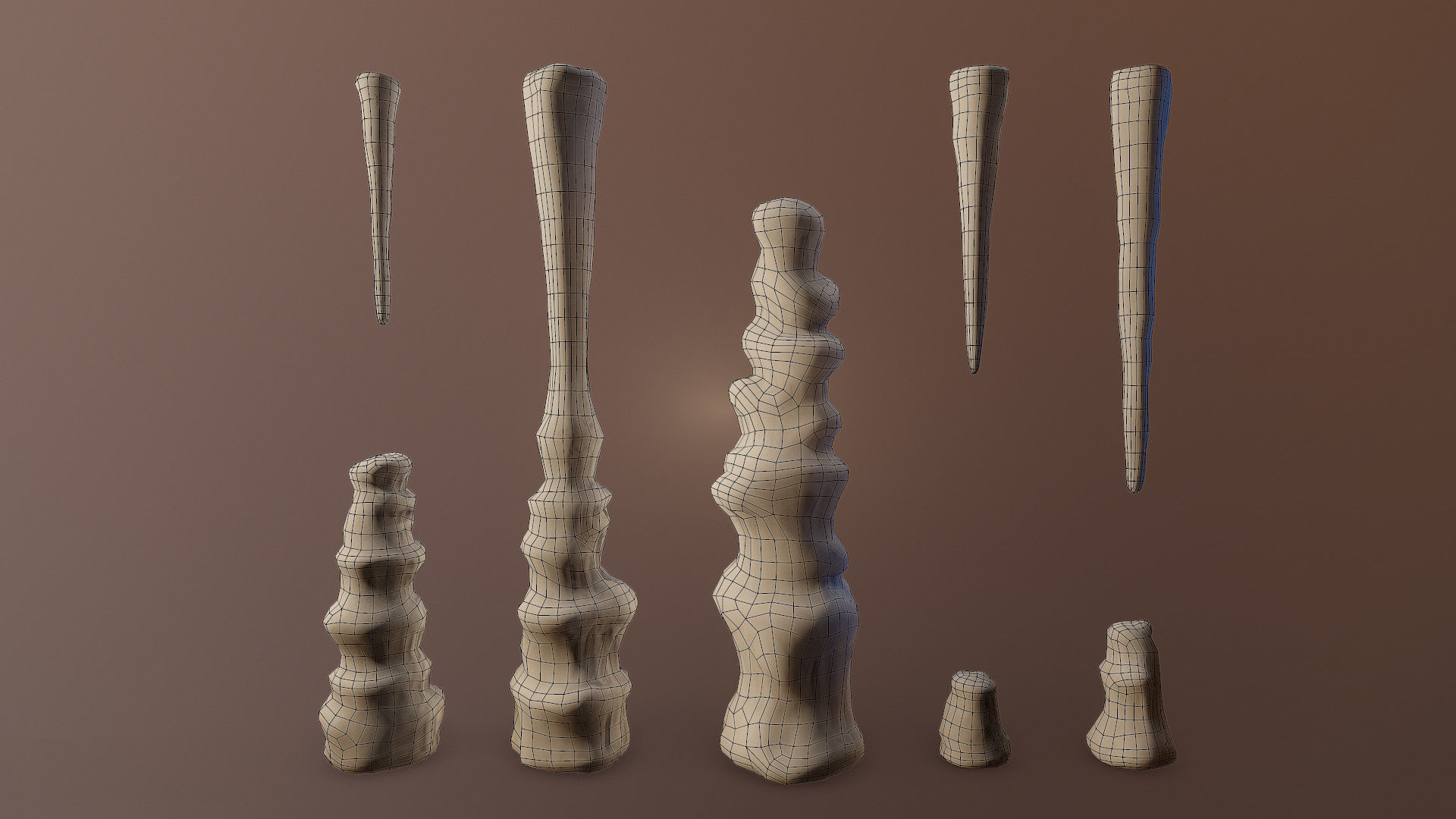 Stalagmite 3D model | CGTrader
