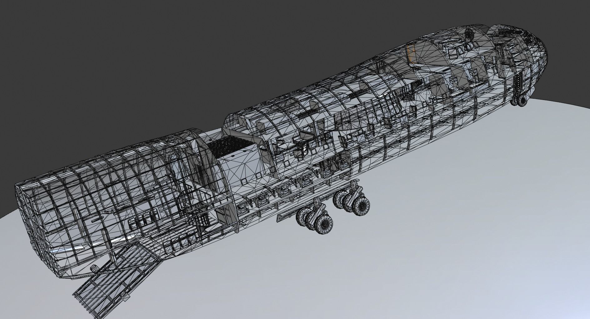 3D model AOS - The Bus - C17 Globemaster VR / AR / low-poly | CGTrader